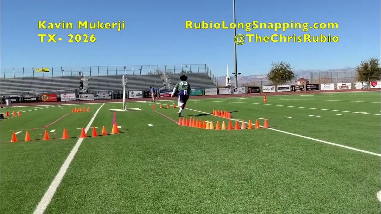 Rubio Long Snapping, Kavin Mukerji, VEGAS XLV Agility on January 18-19 - YouTube