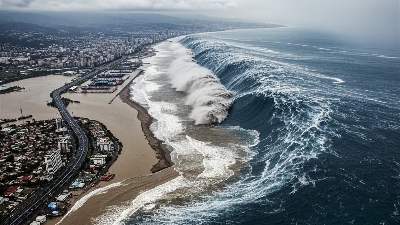 Mega Tsunami Strikes: Chile’s Capital Coast Vanishes in Seconds | Short ...