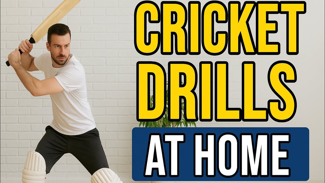 Advance drills at home for cricketer’s / cricket drills at home / Fun ...