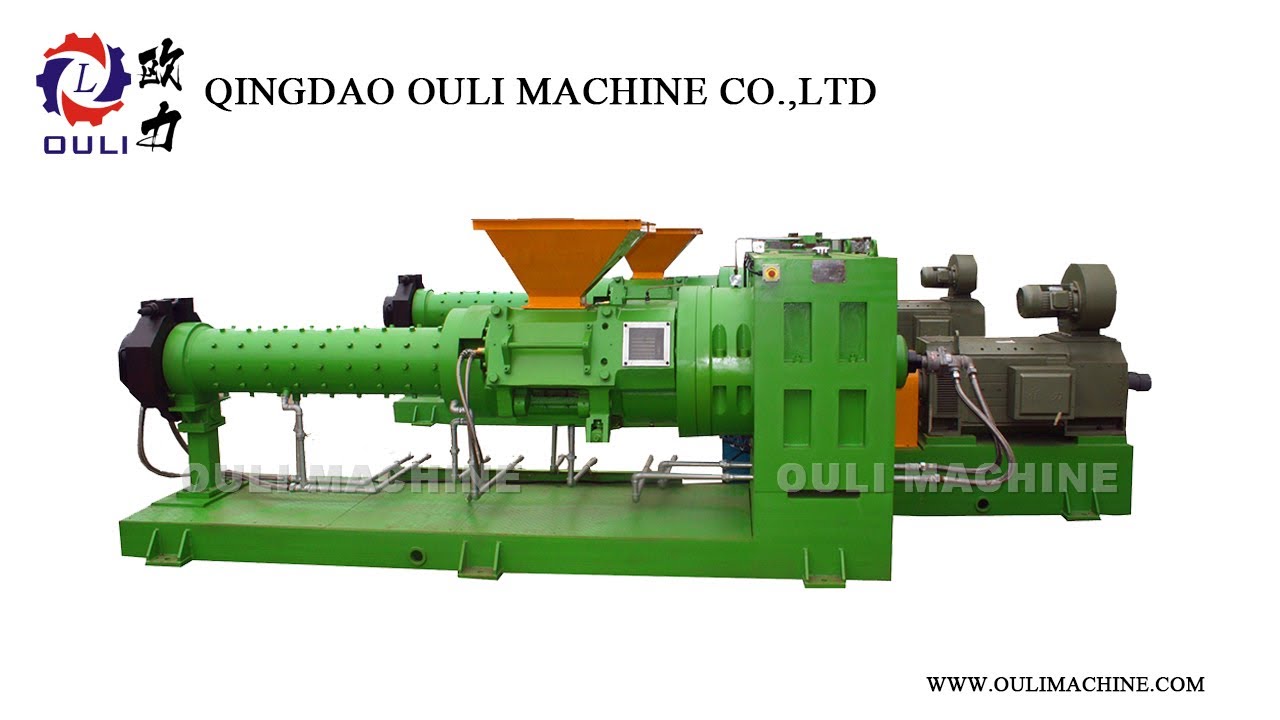 EPDM profile extrusion line, Sealing strips EPDM extrusion microwave ...