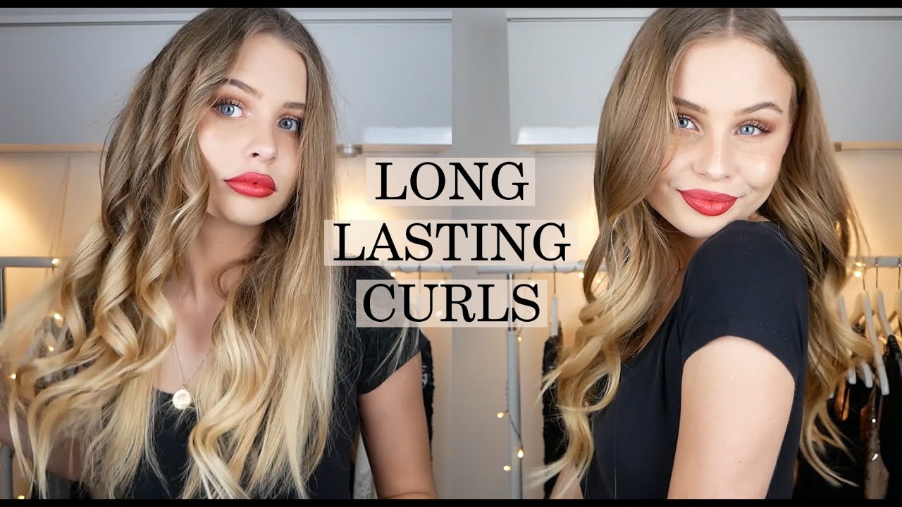 How to create long lasting curls - YouTube