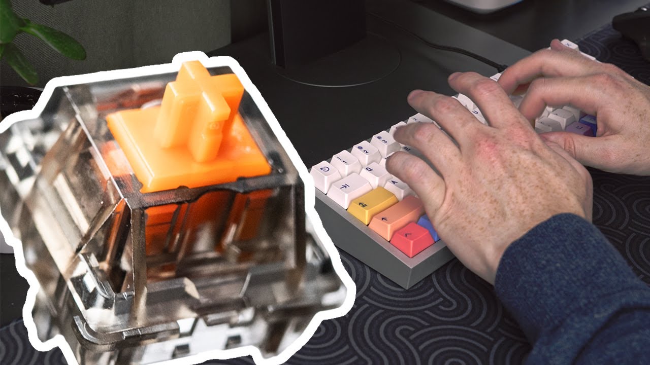 Dusk Panda Tactile Switches Typing Test (NK65) - YouTube