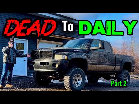 DEAD TO DAILY DRIVER! 2ND GEN RAM REVIVAL! WAM BAM DODGE RAM!