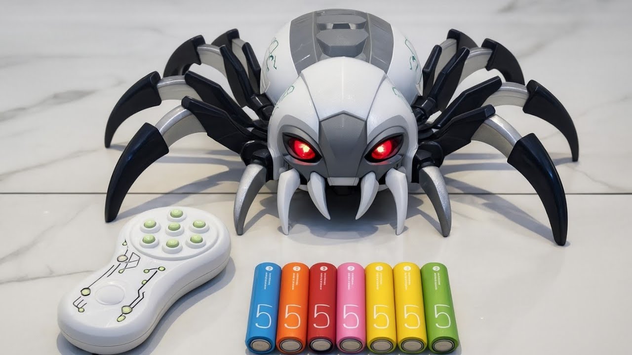 Unboxing: The Most Insane Robot Spider Ever! 😱🕷️ - YouTube
