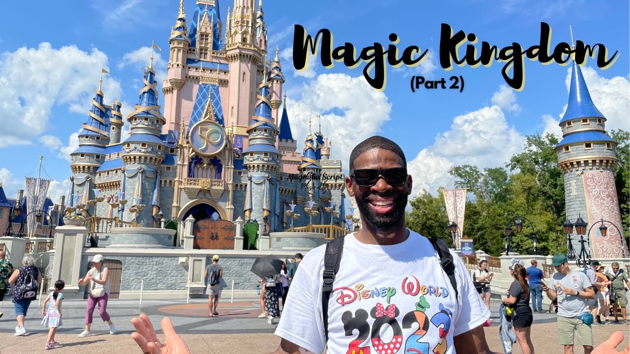 MAGIC KINGDOM AT DISNEY WORLD | PART 2 | FIREWORKS, FULL RIDE POVS ...