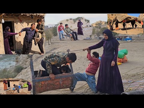 🌿 Charming Nomadic Life in Nature 🏕️ | Old Neighbor’s Visit to Kazem & The Comfort of the Hut ❤️🌾