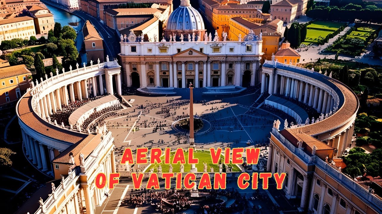 AERIAL VIEW OF VATICAN CITY 📍 - YouTube