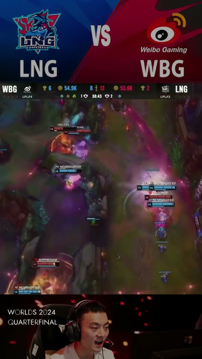 "WBG Light's Ashe Triple Kill Secures Victory!" #leagueoflegends #worlds2024 #shorts - YouTube