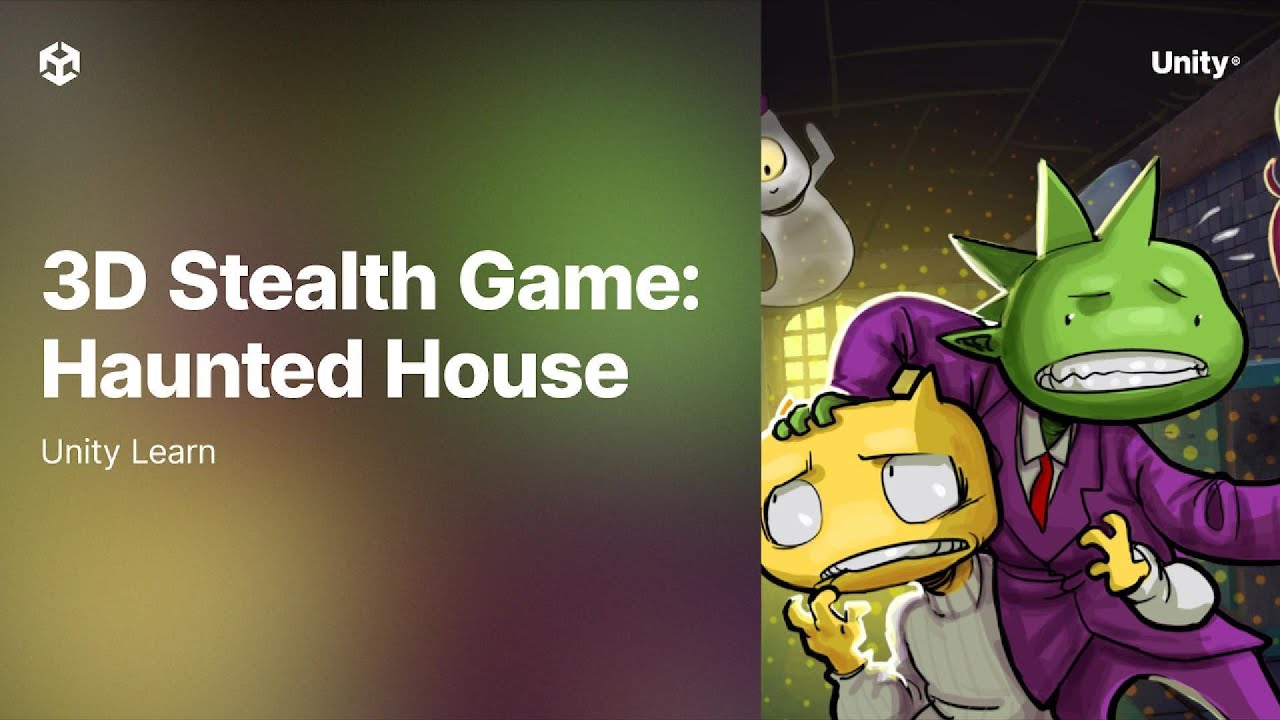 3D Stealth Game: Haunted House - YouTube