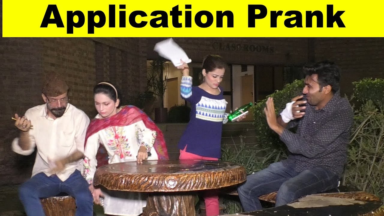 Application Prank | Allama Pranks | Totla reporter | Cute Girl | Lahore ...