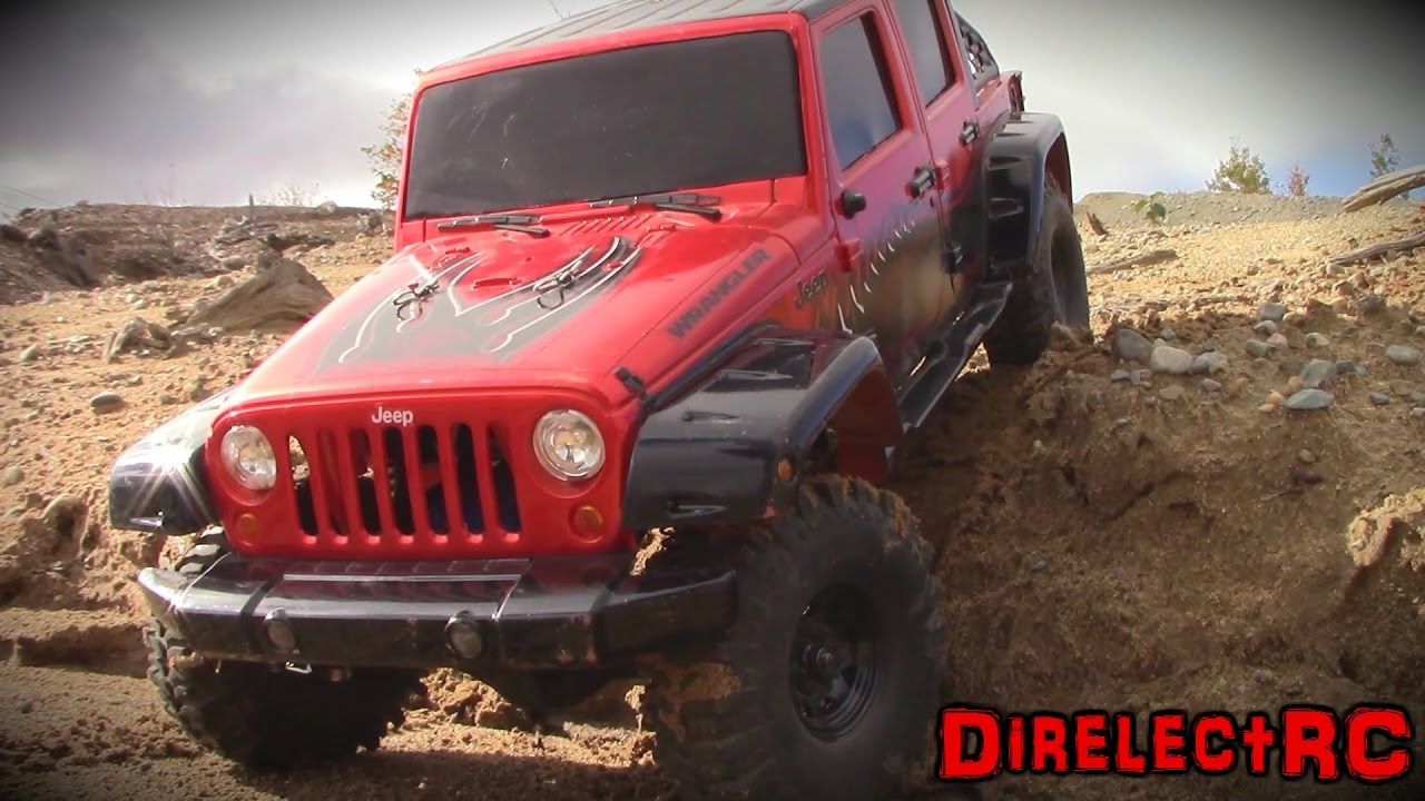 Axial SCX10 Custom build with a New Bright scale Jeep body - DirelectRC ...