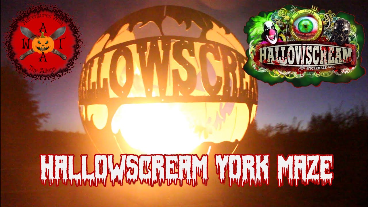 York Maze Hallowscream 2022 - YouTube