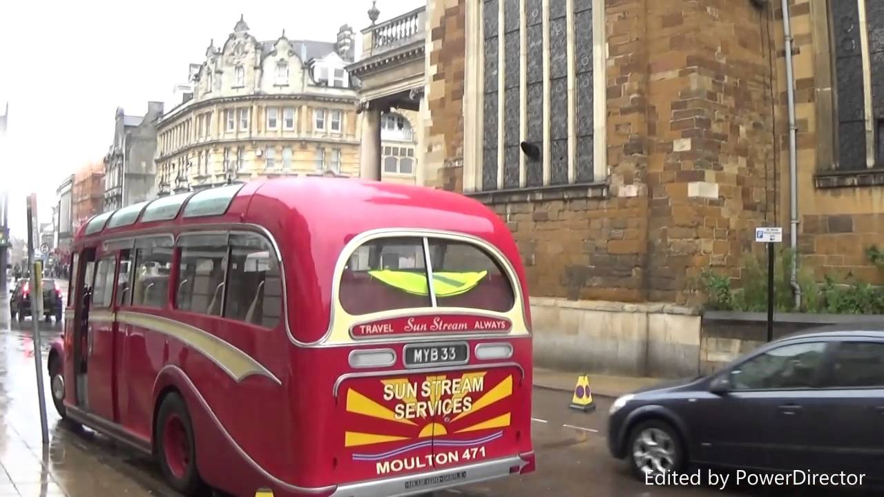 Northampton Bus Running Day 2016 (Part 1) - YouTube