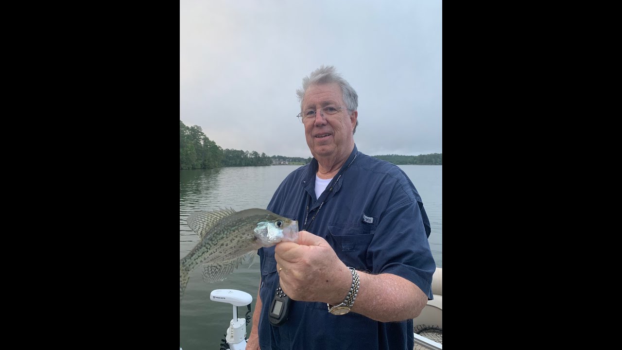 Pontoon Boat crappie & bass fishing Lake Martin w Bubba SEP22 - YouTube