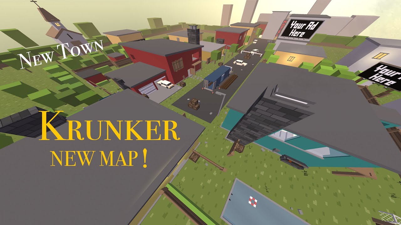 Playing New Map in Krunker.io! - YouTube