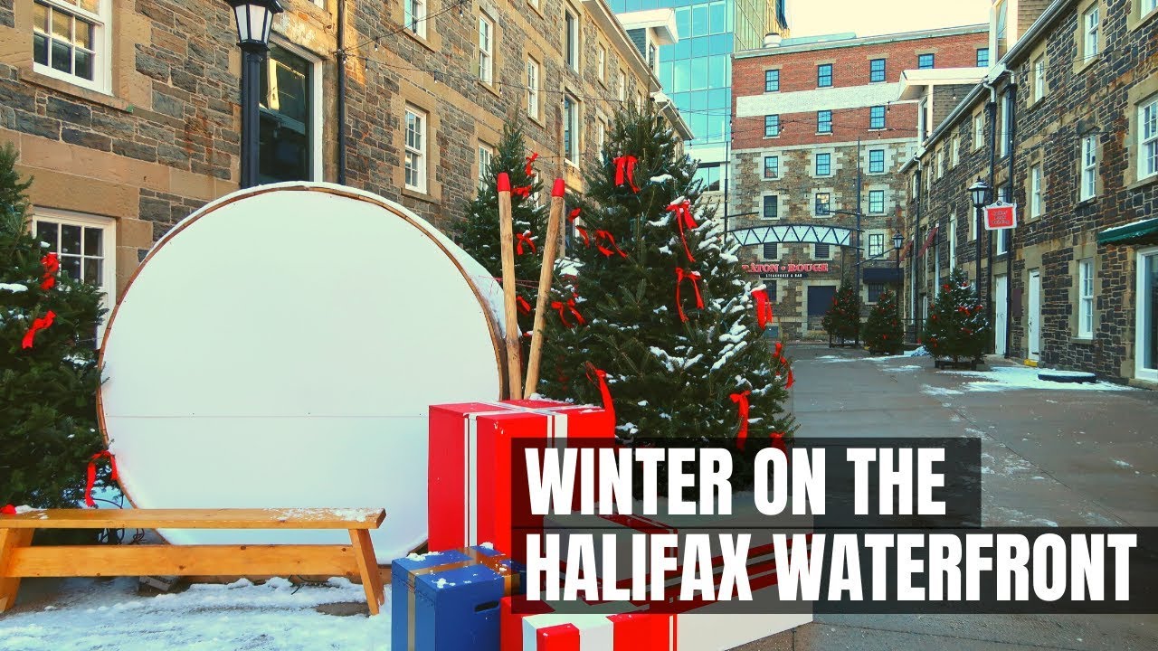 Winter On The Halifax Waterfront - YouTube
