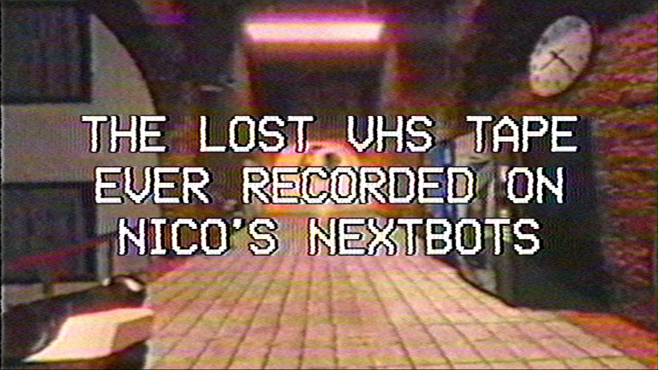The Lost VHS Tape Ever Recorded on Nico's Nextbots (ANALOG HORROR ...
