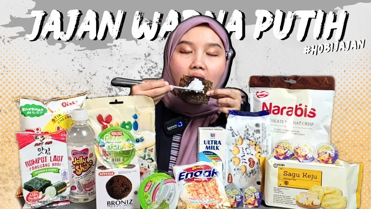 JAJAN WARNA PUTIH | YUMMY #hobijajan - YouTube