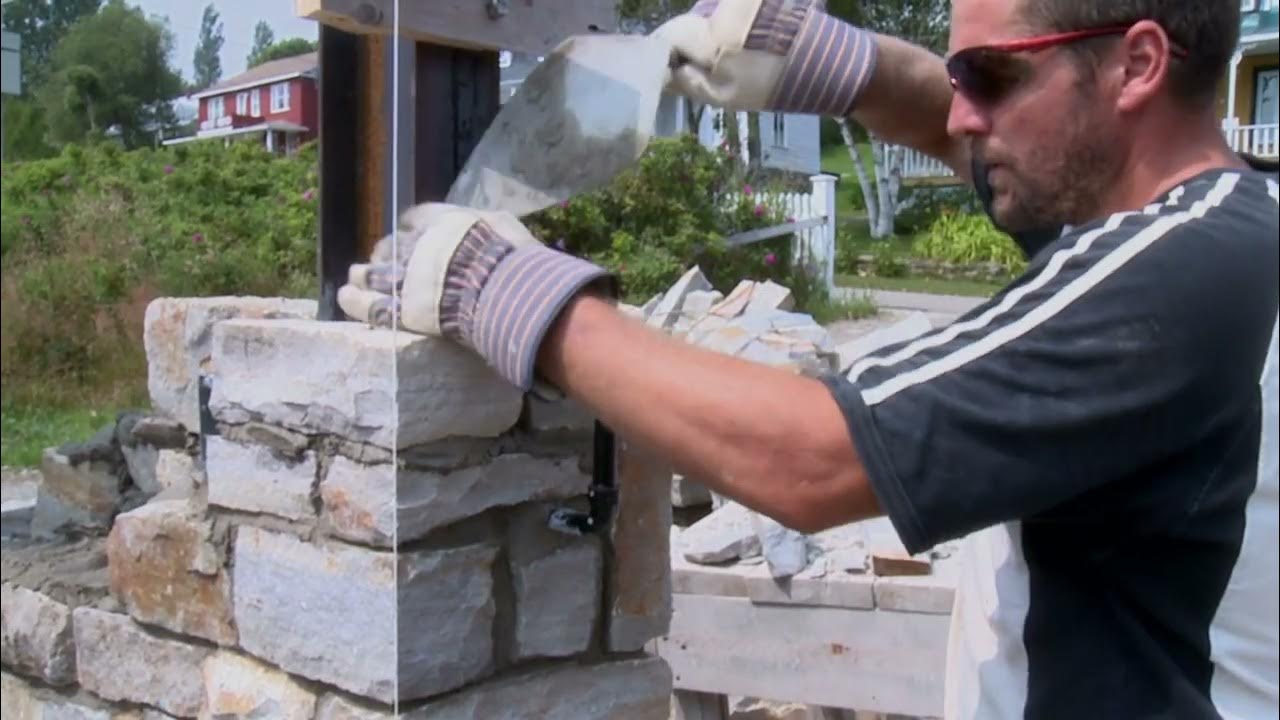Jean-Marie Thibault, maçon tailleur de pierre - YouTube