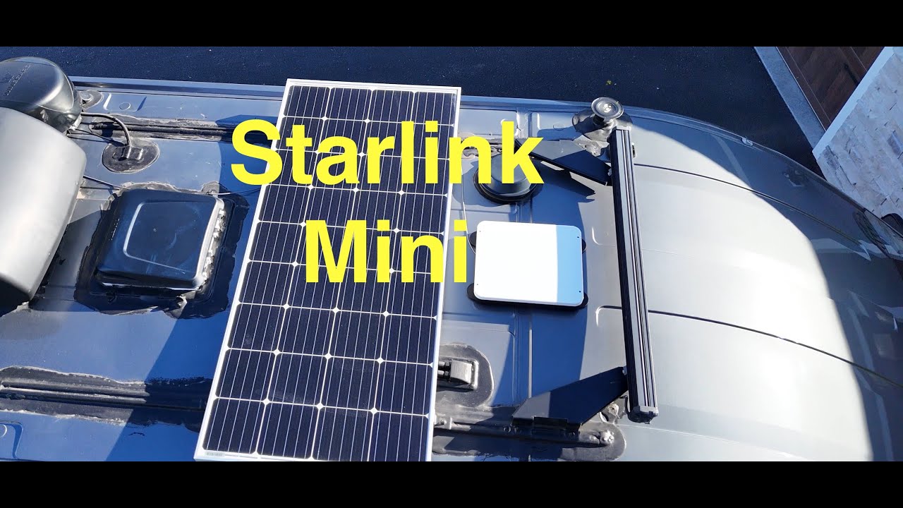 Starlink Mini with a Veritas Vans Magnetic Mount. Perfect for ...