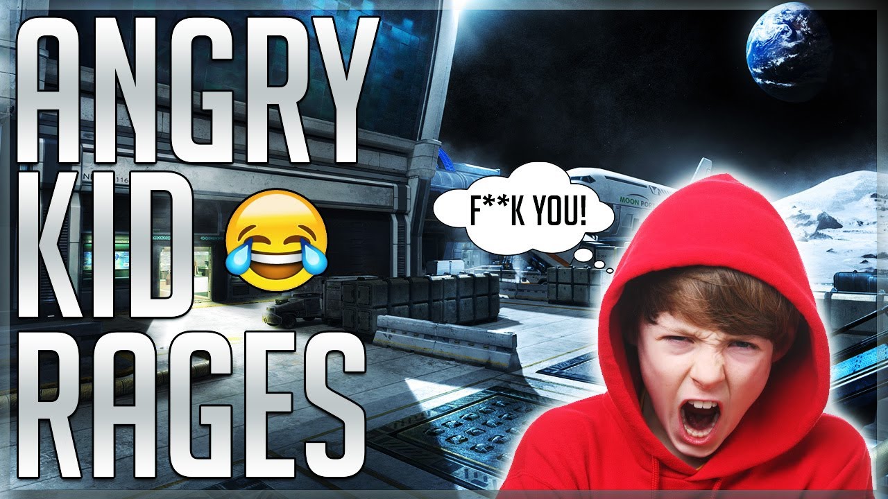 ANGRY KID RAGES IN COD - YouTube