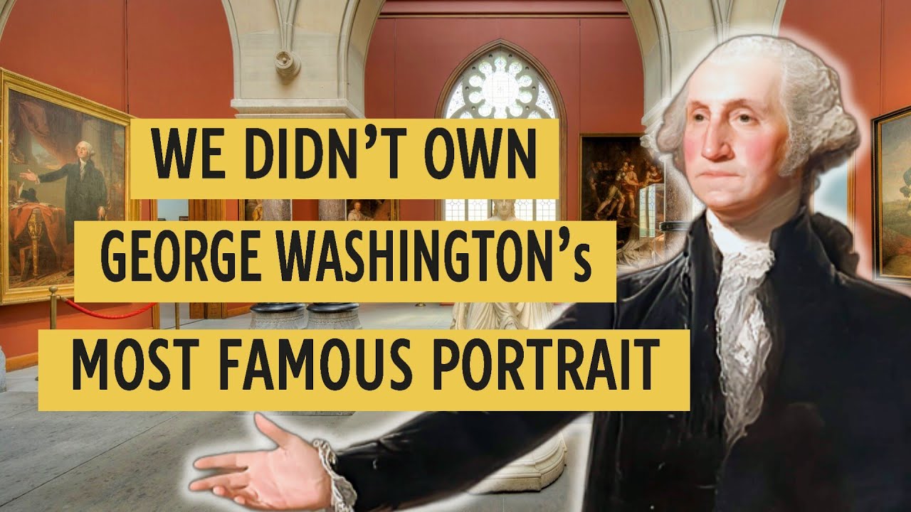 FAMOUS PRESIDENTIAL PORTRAIT: George Washington's Most Famous Portrait ...