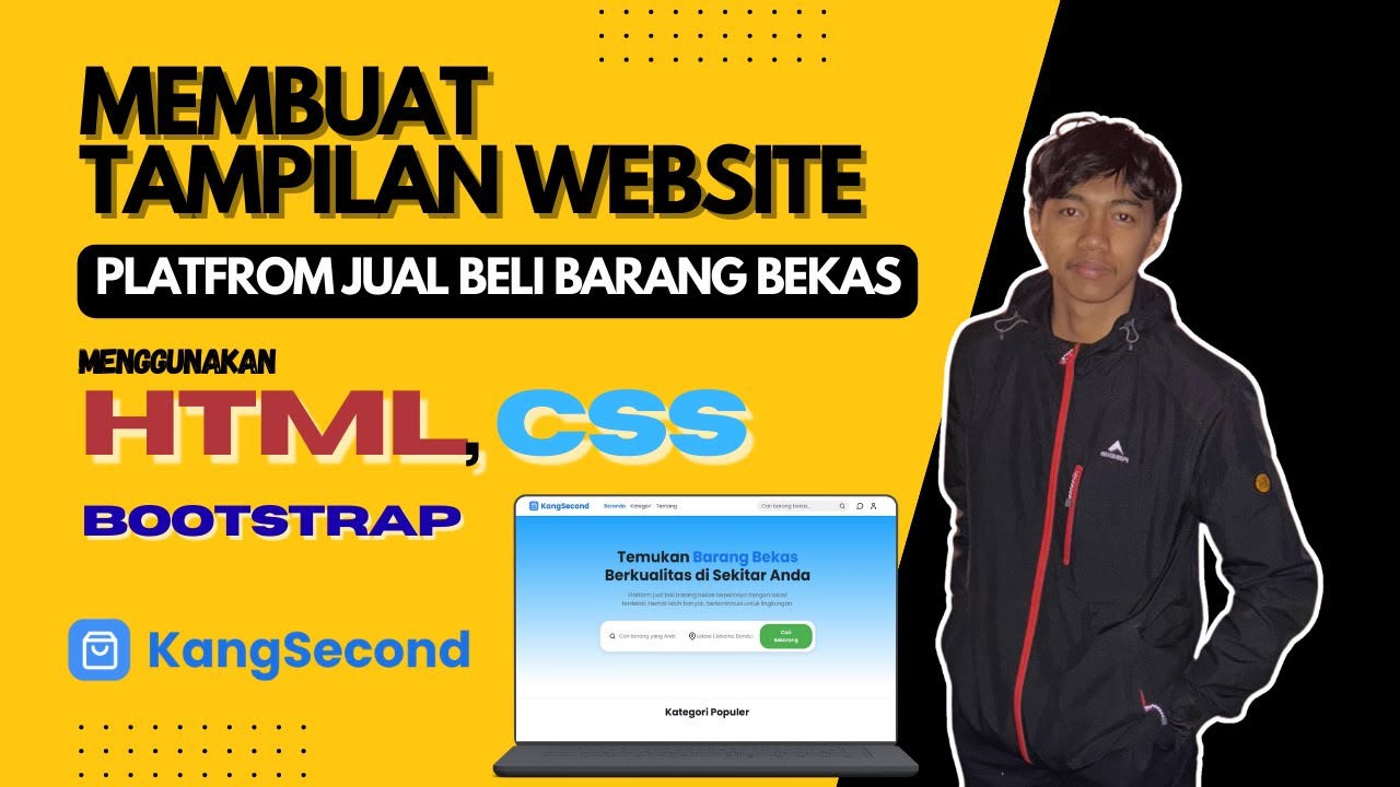 Membuat Tampilan Website Jual-Beli Barang Bekas Berbasis Lokasi - TUGAS ...