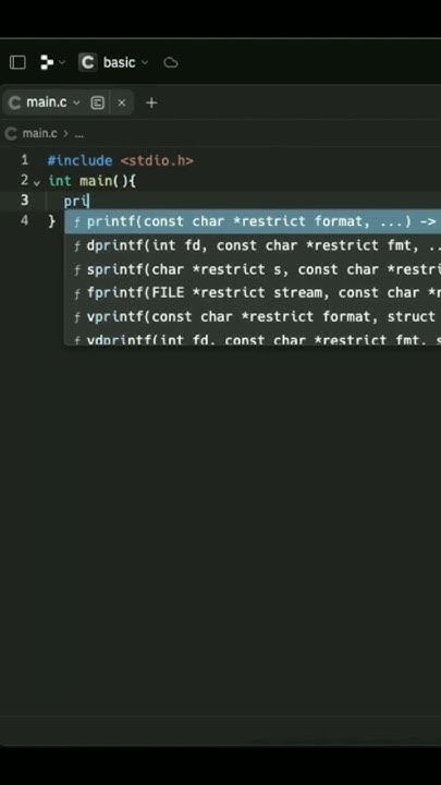 simple program || C language || replit || #10 - YouTube