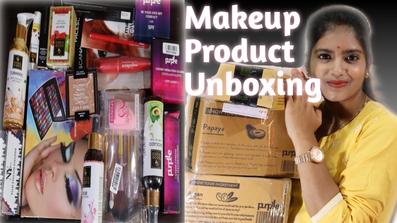 My Makeup Collection Unboxing | Makeup Products Unboxing | Unpacking My ...