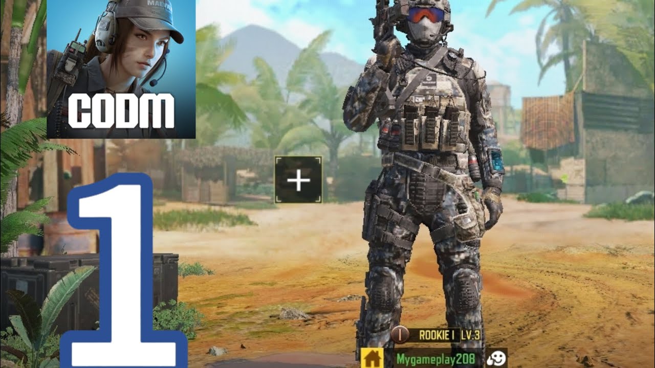 Call of Duty mobile - Gameplay part 1 - Tutorial - YouTube