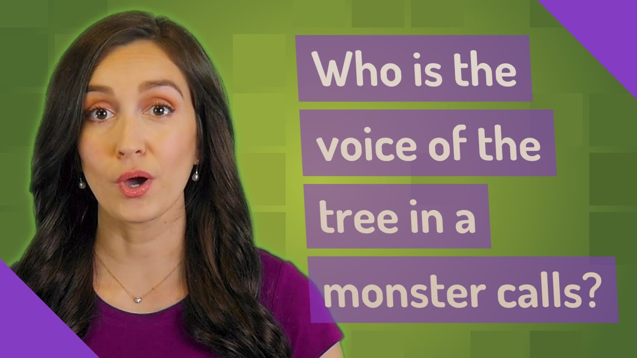 Who is the voice of the tree in a monster calls? - YouTube