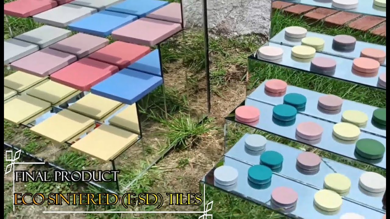 Bringing Waste Back Into The Cycle : Eco-Sintered Tiles (EI209) - YouTube