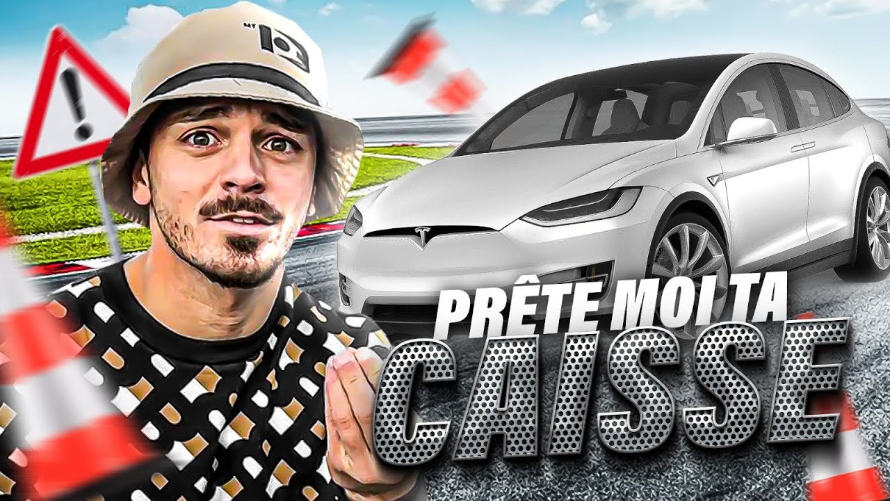 Essai chrono TESLA MODEL X - Prêtemoitacaisse #5 - YouTube