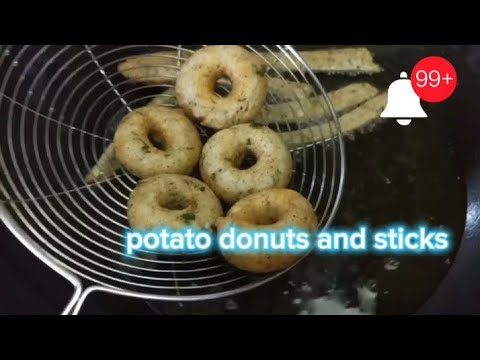 How to make potato donuts| Food Laboratory | Traditional Pakistani ...