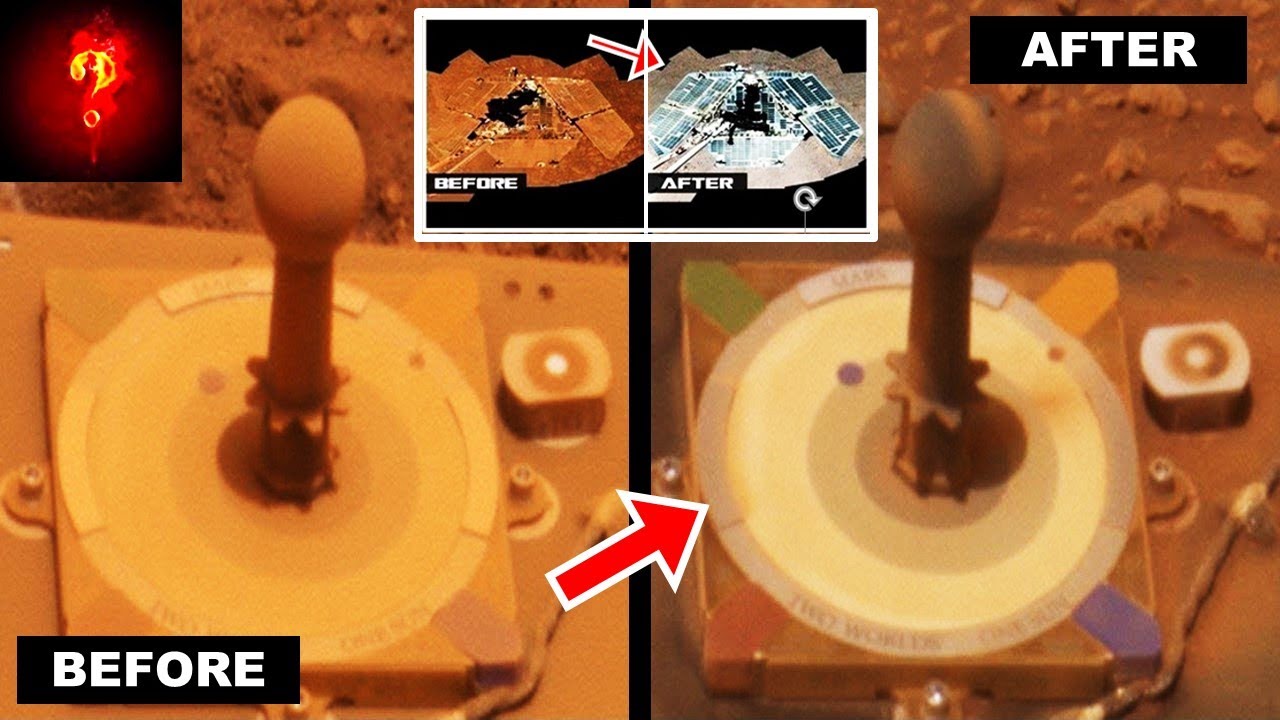 What Keeps Cleaning The Mars Rovers - YouTube