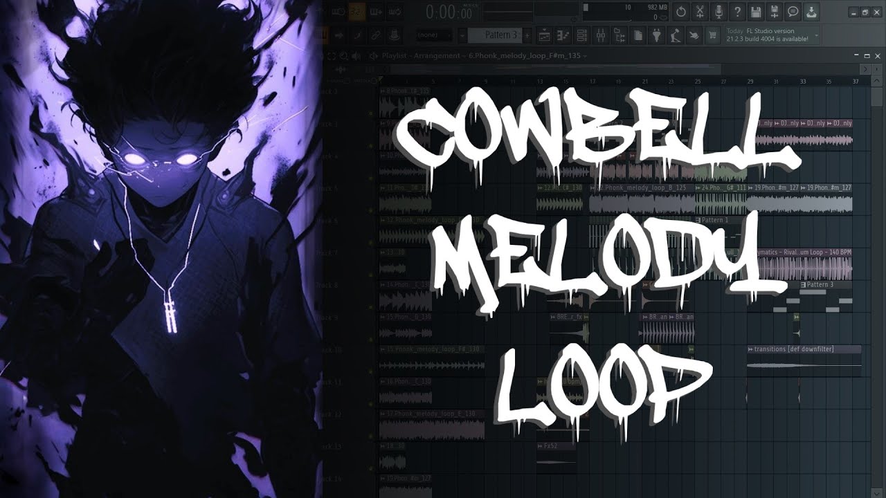 Cowbell melody loop for your PHONK | Sample pack | Phonk Midi | Fl Studio - YouTube