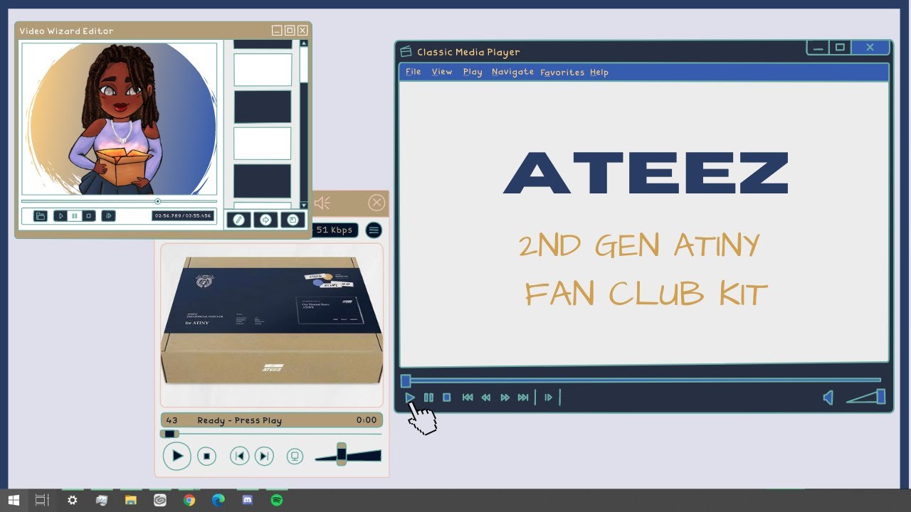 Ateez - 2nd Generation Atiny Official Fan Club Kit Unboxing - YouTube