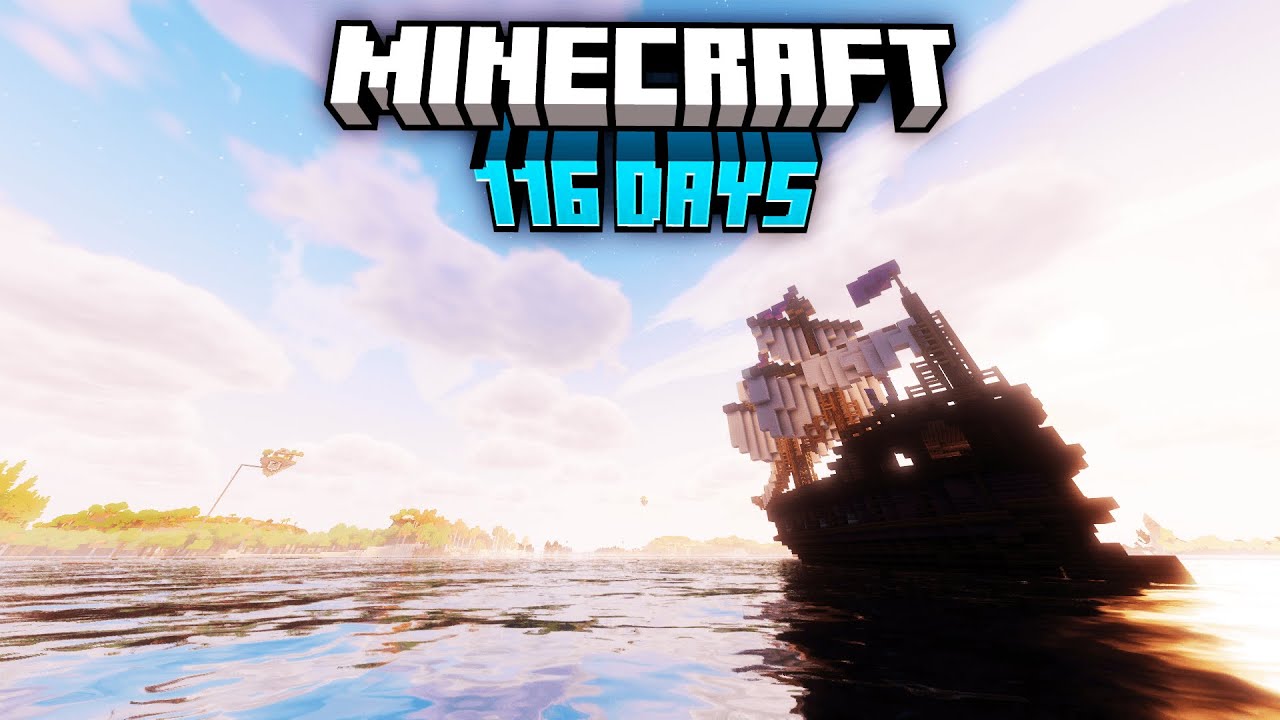 Surviving 116 days in Better Minecraft - YouTube