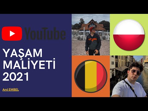 Belçika VS POLONYA | Aylık Yaşam Giderleri 2021 | BÜTÜN Masraflar