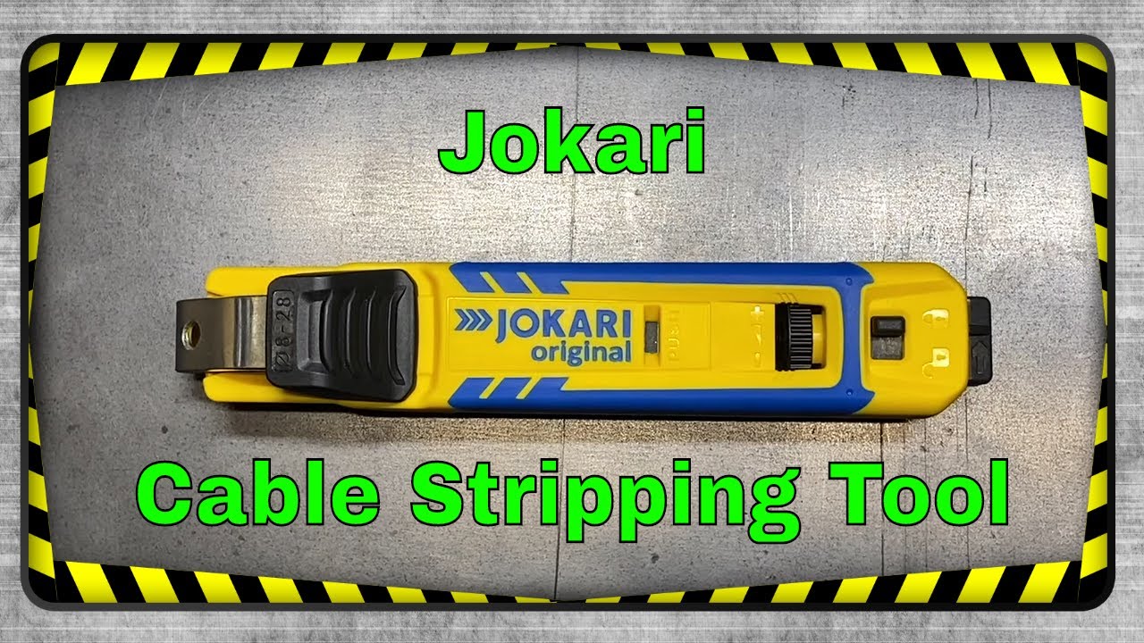Jokari Original Cable Stripping Tool - YouTube
