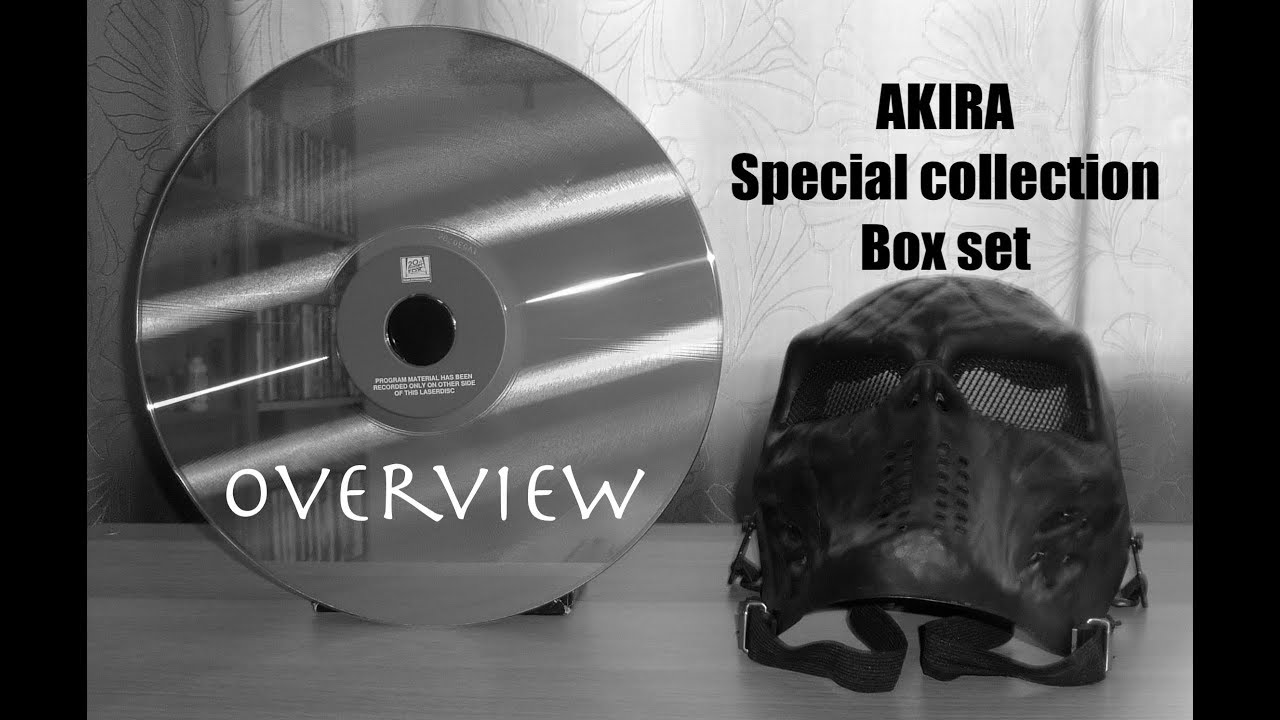 Akira Special collection Anime ( 1993 ) Laserdisc Box set overview PILA ...