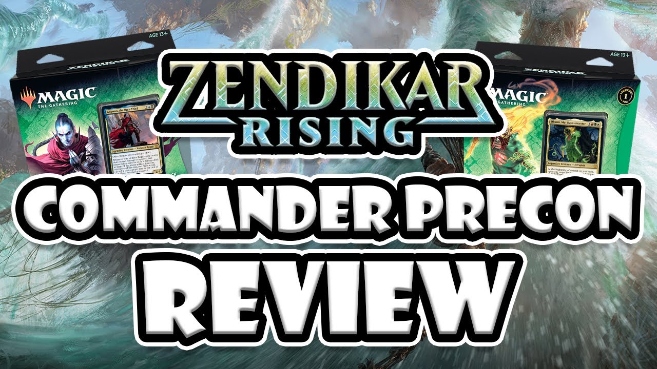 Commander Precon Review | MTG Zendikar Rising Review - YouTube