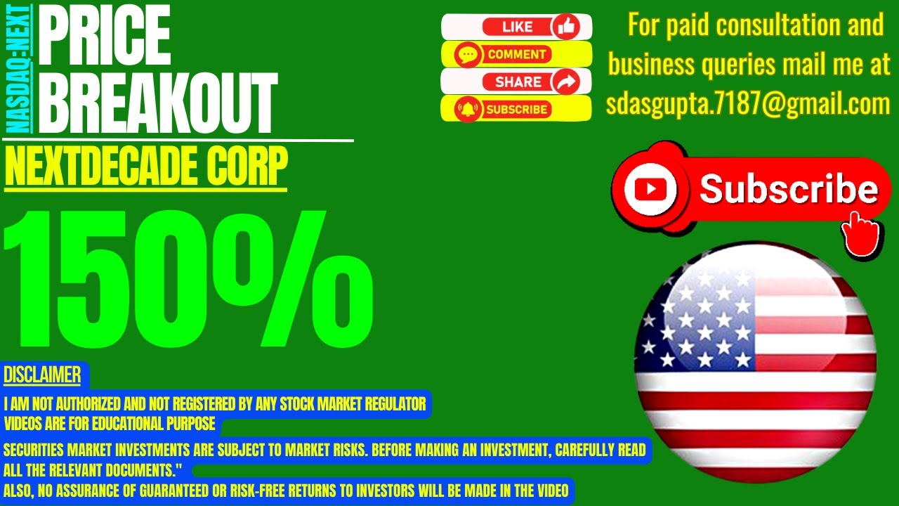 NEXTDECADE CORP PRICE BREAKOUT | NEXT STOCK - YouTube