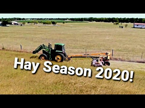 HAY SEASON 2020 HAS BEGUN!!!!!! - YouTube