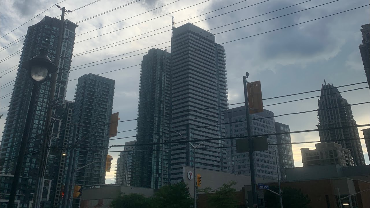 Mississauga City night view - YouTube