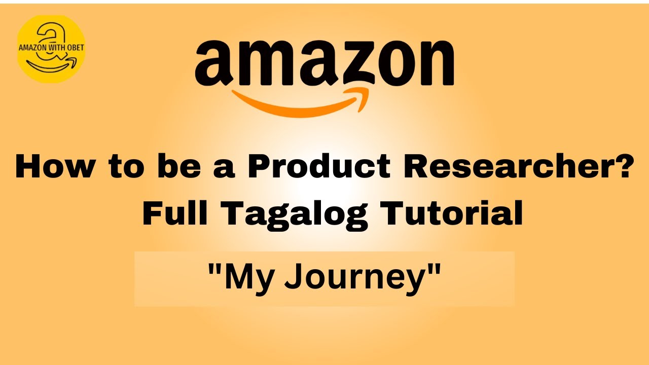 Amazon Product Research : Tagalog Tutorial Part #6 / My Journey - YouTube