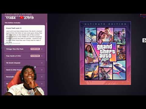 iShowSpeed Pre-Orders GTA 6 🤯🔥