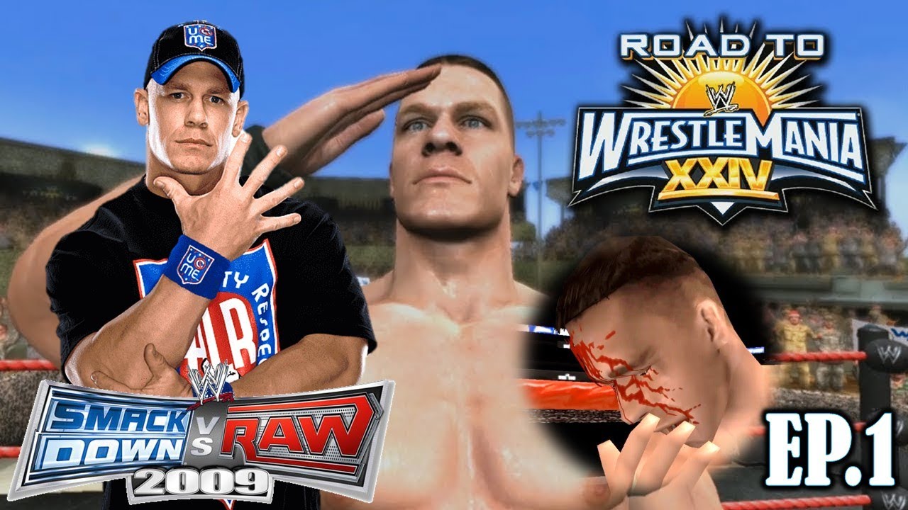 WWE SmackDown vs Raw 2009 - RTWM John Cena #1 - MVP Abandona la WWE y ...