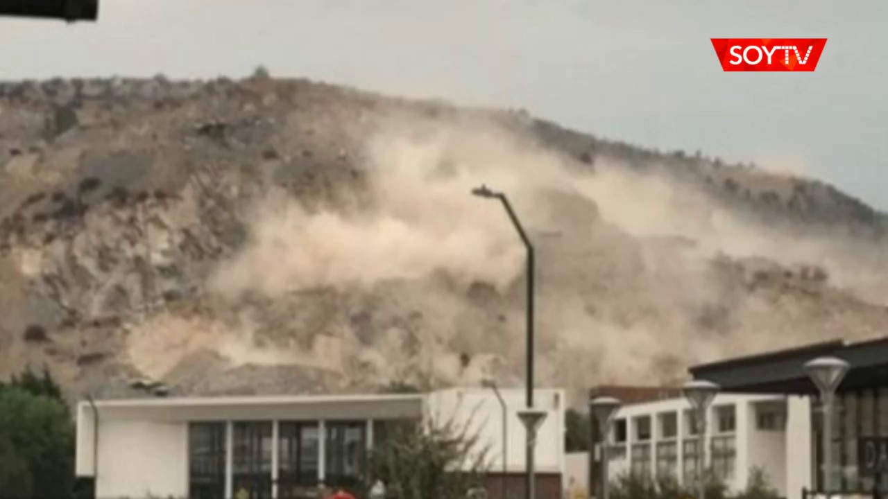 [VIDEO] Caída de rocas en autopista Los Libertadores tras fuerte sismo ...