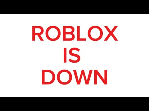 ROBLOX IS DOWN!!!! - YouTube